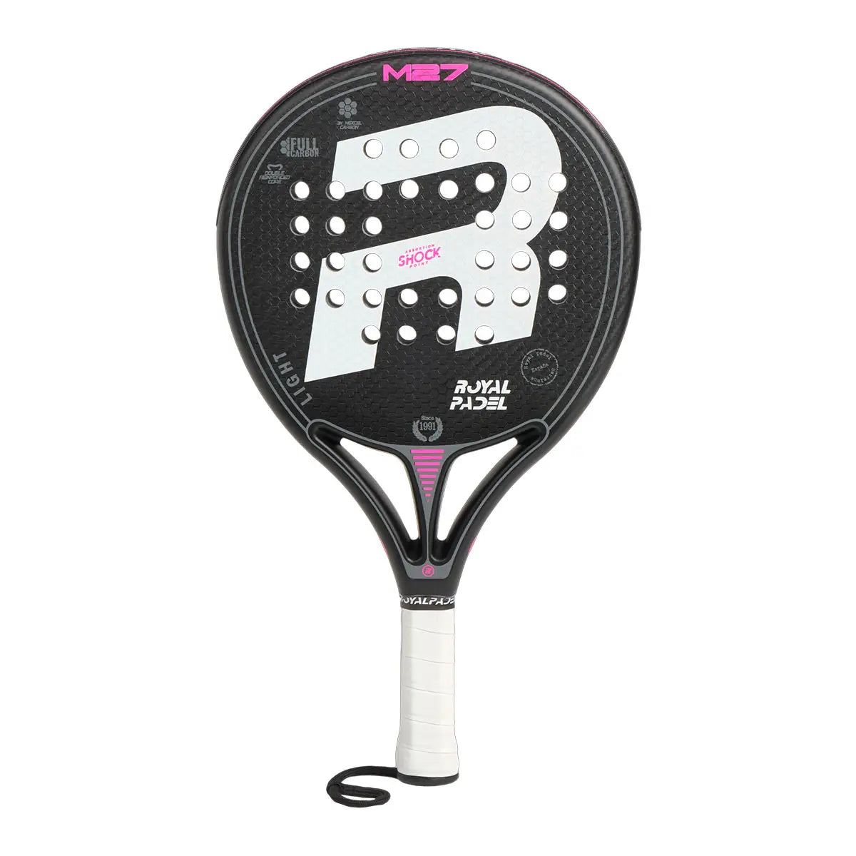 ROYAL PADEL RACKET M27 LIGHT 25 – Pedal&Padel