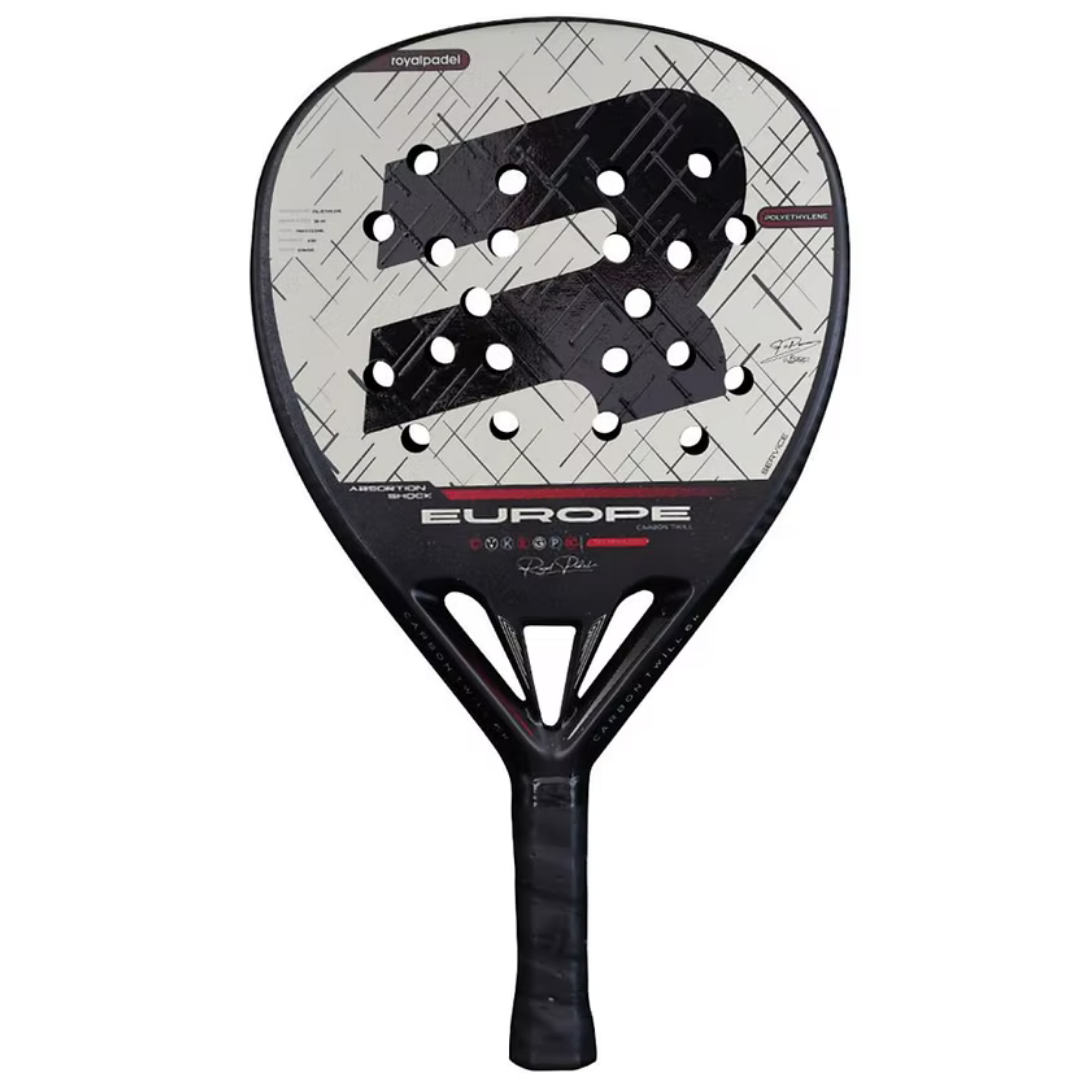 ROYAL PADEL RACKET EUROPE WHITE – Pedal&Padel