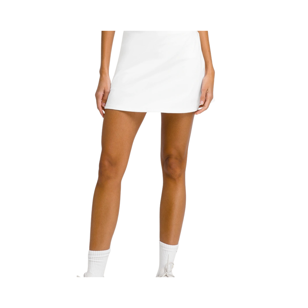 WILSON SKIRT WOMEN PLAY ON WHITE – Pedal&Padel