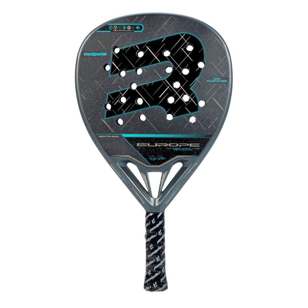 ROYAL PADEL RACKET EUROPE GREY – Pedal&Padel